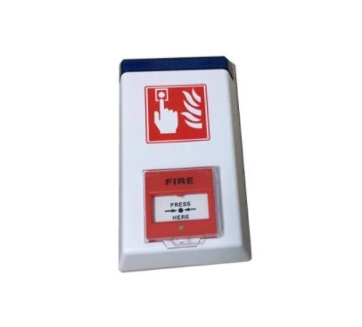 Call Point Fire Site Alarm JS-FB01 powered with 9V Lithium Battery in ...